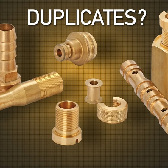 Challenges Managing Duplicate Parts