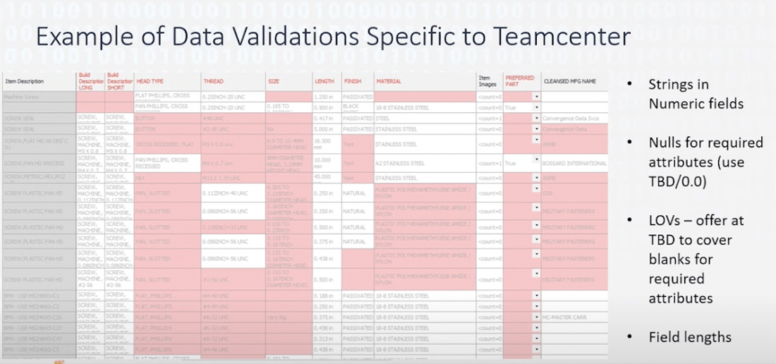 8 Steps to Prepare Data for Teamcenter Classification